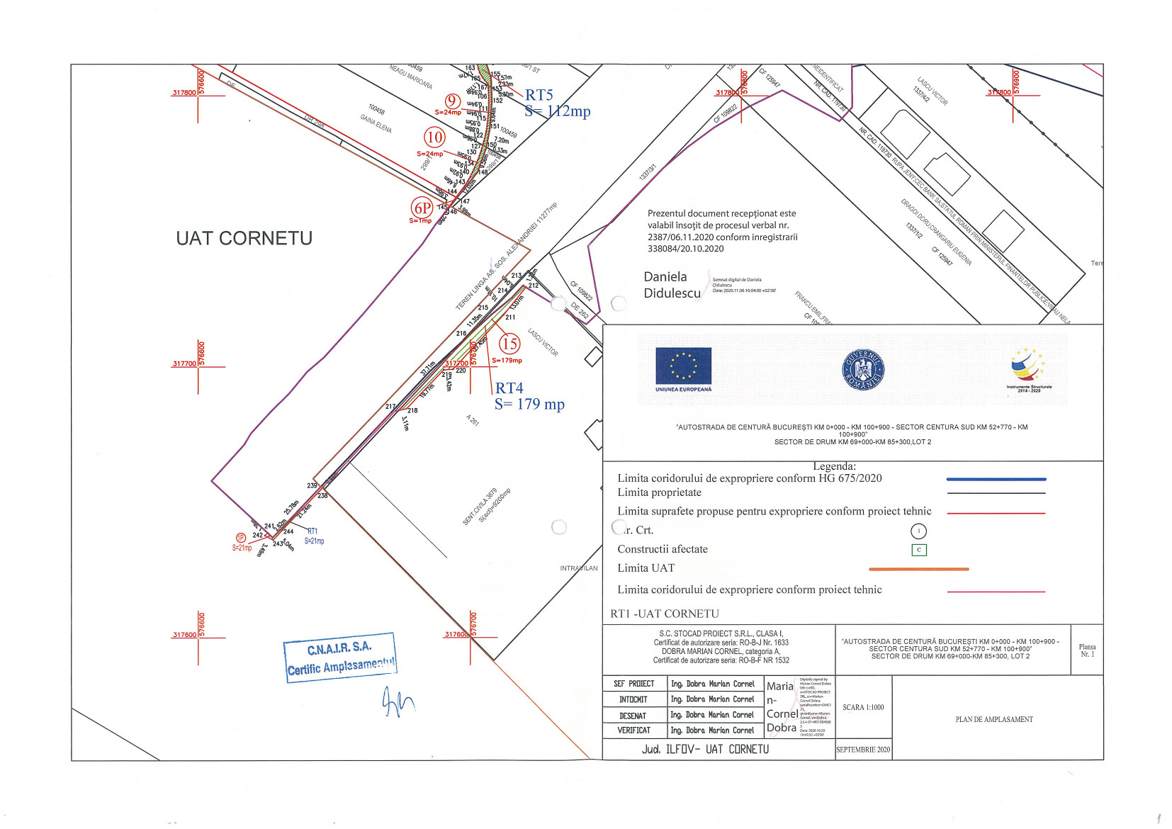Exproprierea imobilelor proprietate privată pentru „Autostrada de ...